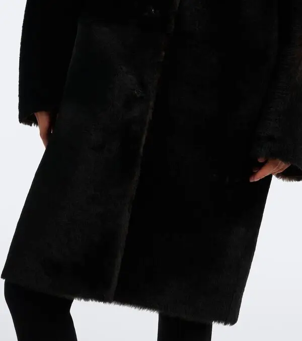 Loulou De Saison Elba Reversible Shearling Coat