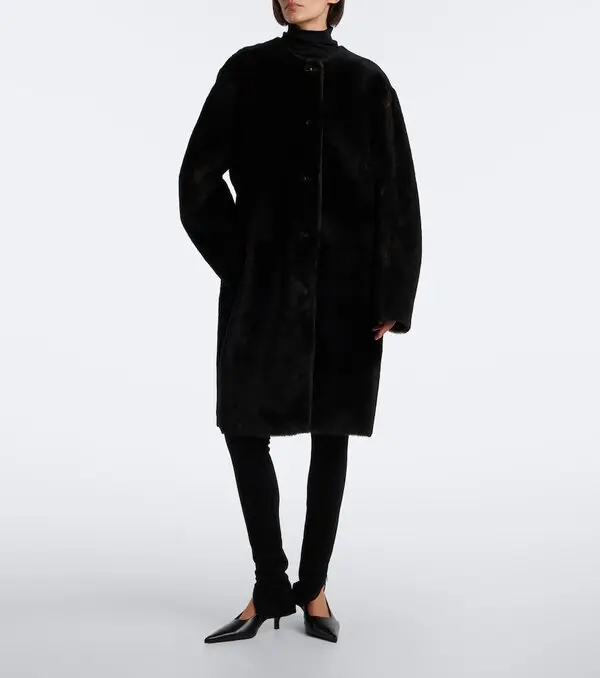 Loulou De Saison Elba Reversible Shearling Coat