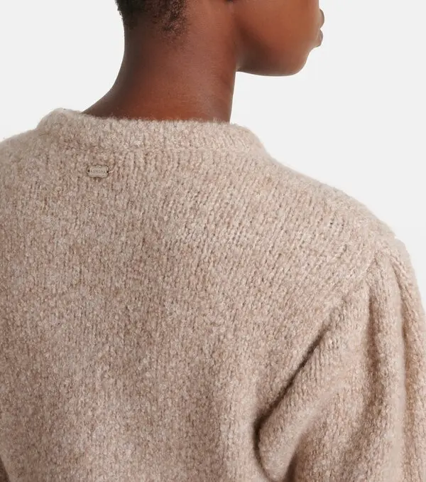 Agnona Cashmere, Silk, And Wool Cardigan