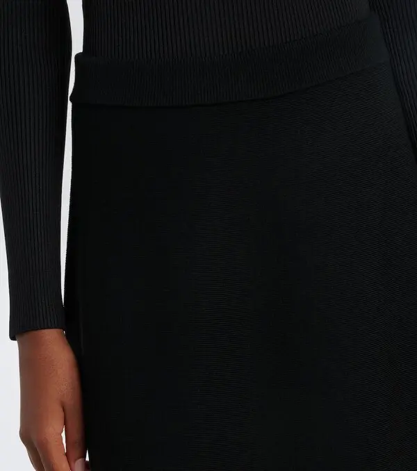 Simkhai Kasey Wool Midi Skirt