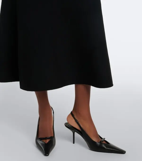 Simkhai Kasey Wool Midi Skirt