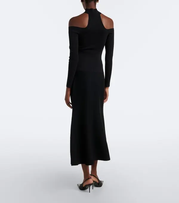 Simkhai Kasey Wool Midi Skirt