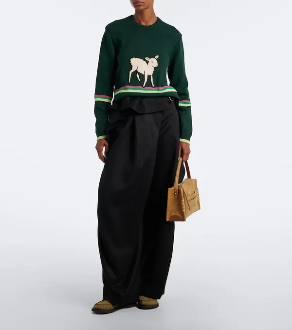 JW Anderson Suede Boat Shoes - Green