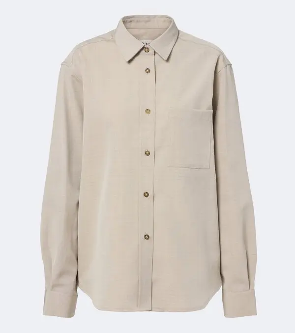 RÓHE Wool And Silk Shirt