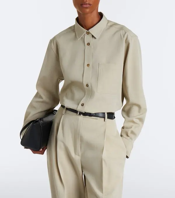 RÓHE Wool And Silk Shirt