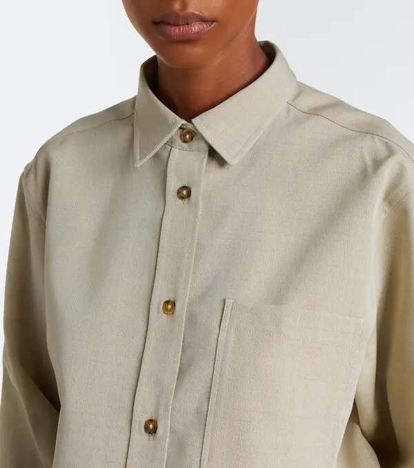 RÓHE Wool And Silk Shirt