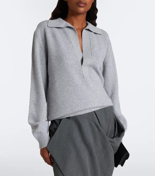 Victoria Beckham Genevieve Wool And Cashmere Sweater