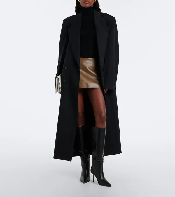 AQUAZZURA Harper Leather Knee-high Boots