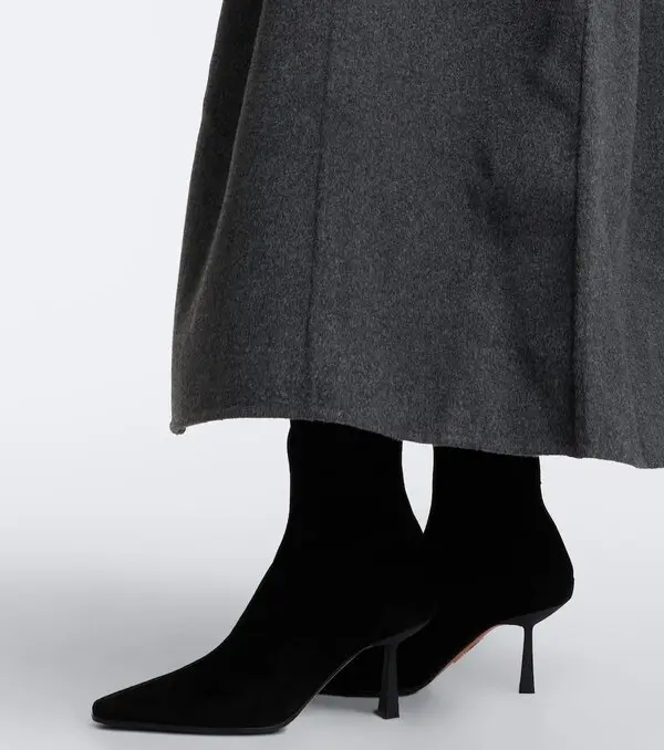 AQUAZZURA Sentier Suede Knee-high Boots