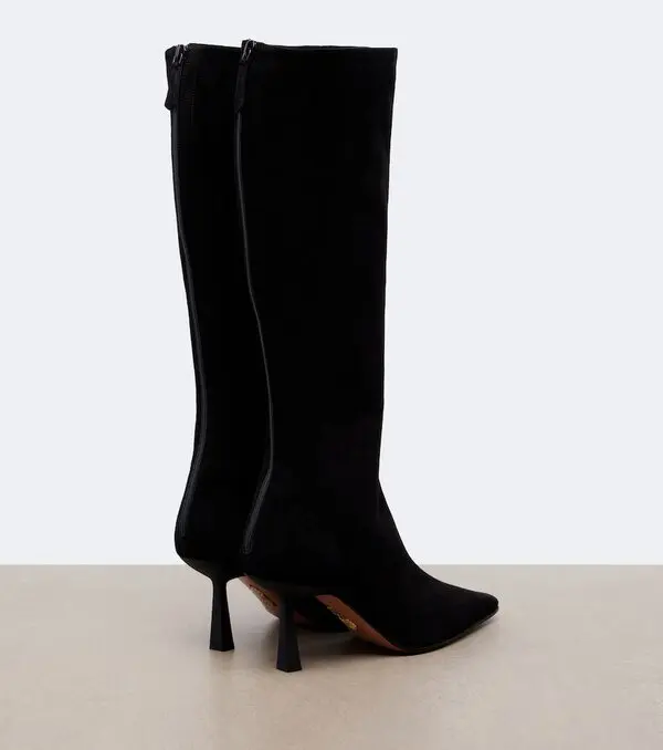 AQUAZZURA Sentier Suede Knee-high Boots