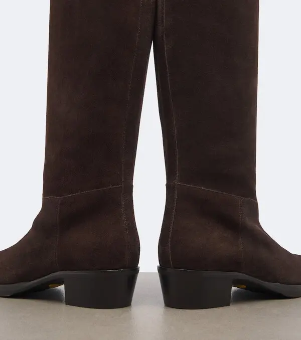 JIMMY CHOO Mave Suede Leather Knee-high Boots