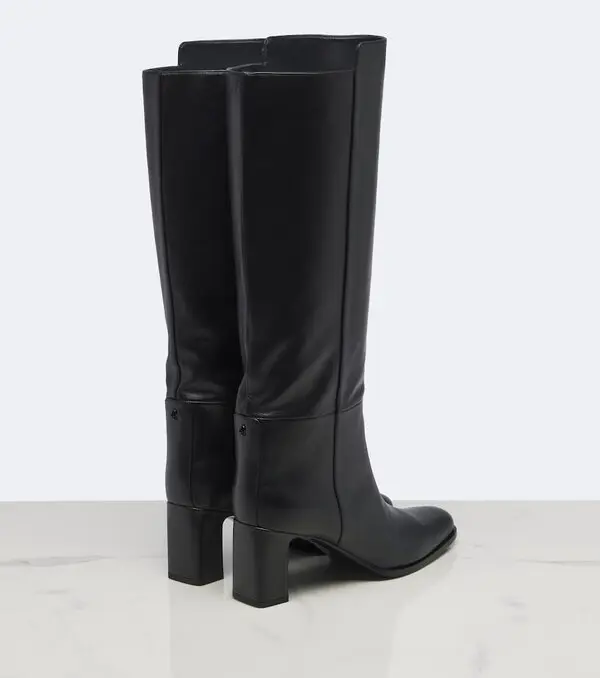 JIMMY CHOO Caly Leather Knee-high Boots