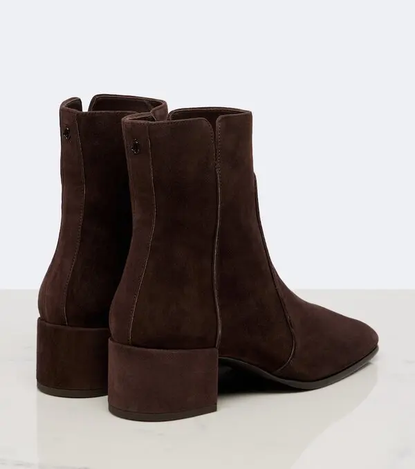 JIMMY CHOO Eliot Suede Ankle Boots