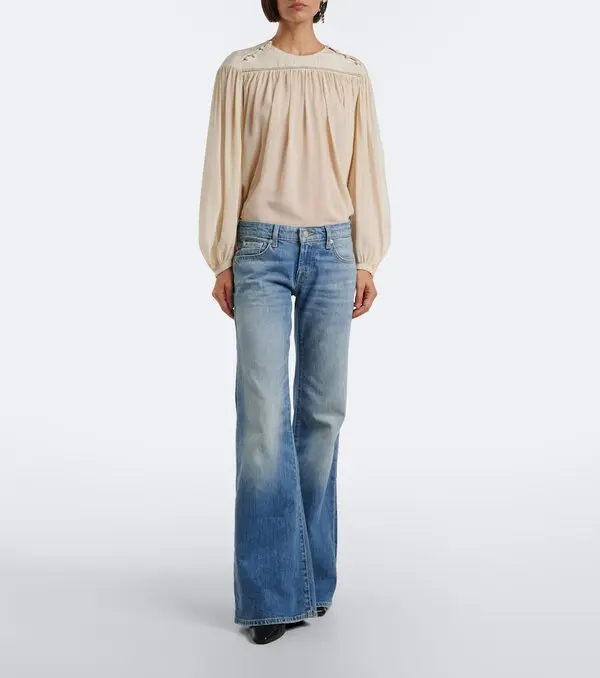 7 For All Mankind Low Flared Jeans