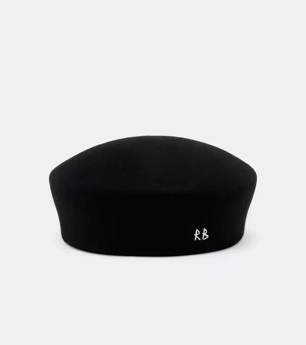 Ruslan Baginskiy Logo Wool Hat - Black