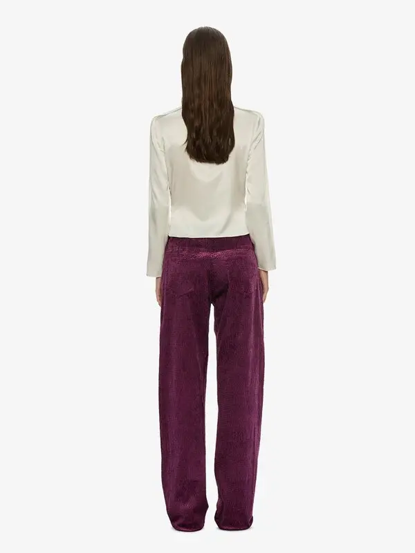 Christopher Esber Ava Sateen Corduroy Jean