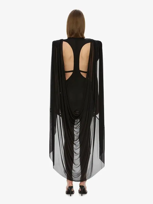 Christopher Esber Torrent Draped Mini Dress