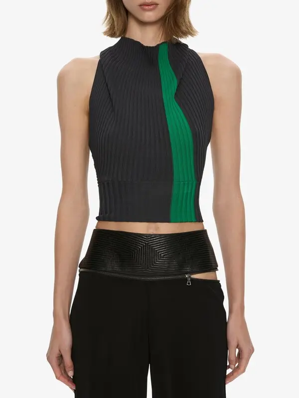 Christopher Esber Auto Upholstered Leather Trouser