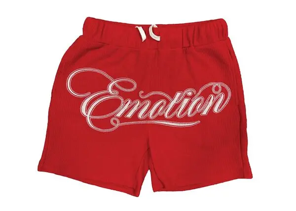 Mixed Emotion Emotion Signature Shorts - Red