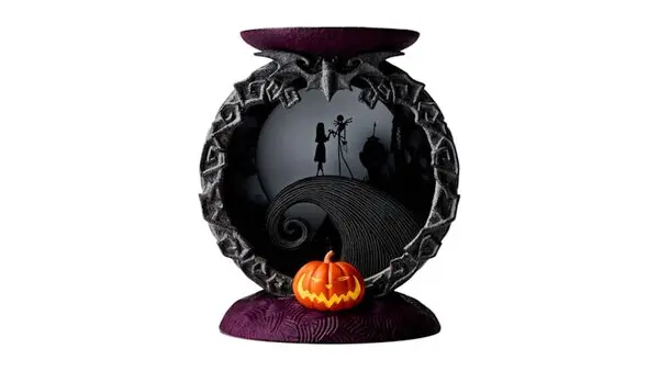 BATH & BODY WORKS Spiral Hill Lightup Pedestal 3wick Candle Holder - Multicolor