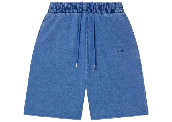 PURPLE BRAND Knit Jersey Shorts - Blue