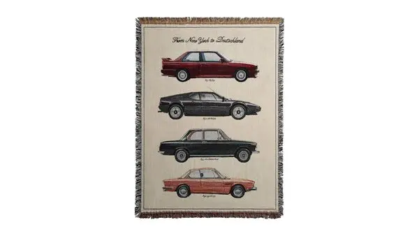Kith X Bmw Tapestry Blanket