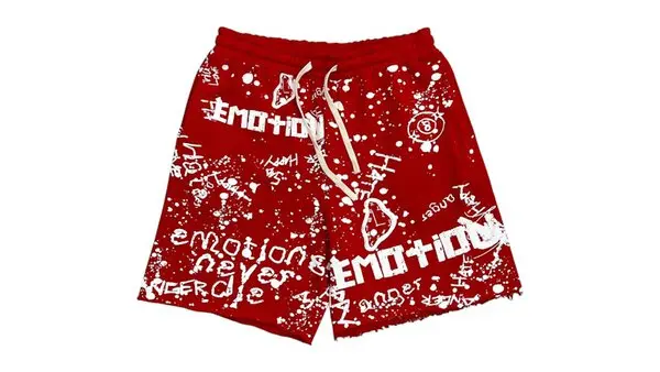Mixed Emotion Graffiti Shorts