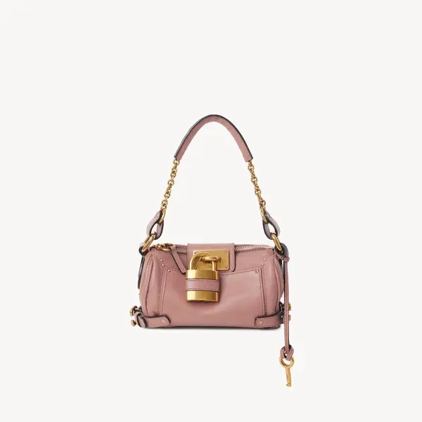Chloé Small Paddington Chain Bag In Grained Leather
