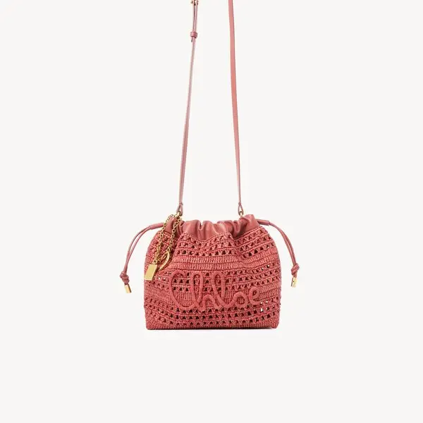 Chloé Mini Summer Banana Drawstring Shoulder Bag