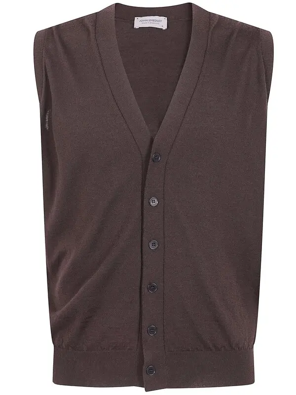 John Smedley Sweater Vest V-neck "bolton