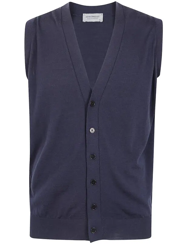 John Smedley Sweater Vest V-neck "bolton