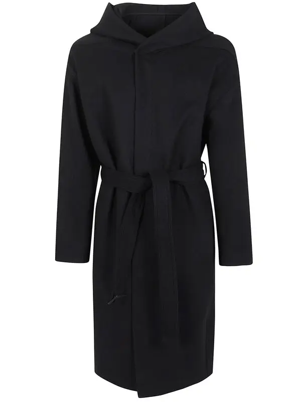Rick Owens Coat Hooded "tower