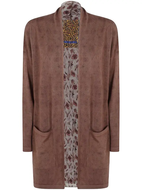 IN BED WITH YOU Jacket Reversible Shawl "zb53 268 Floral Print - Multi
