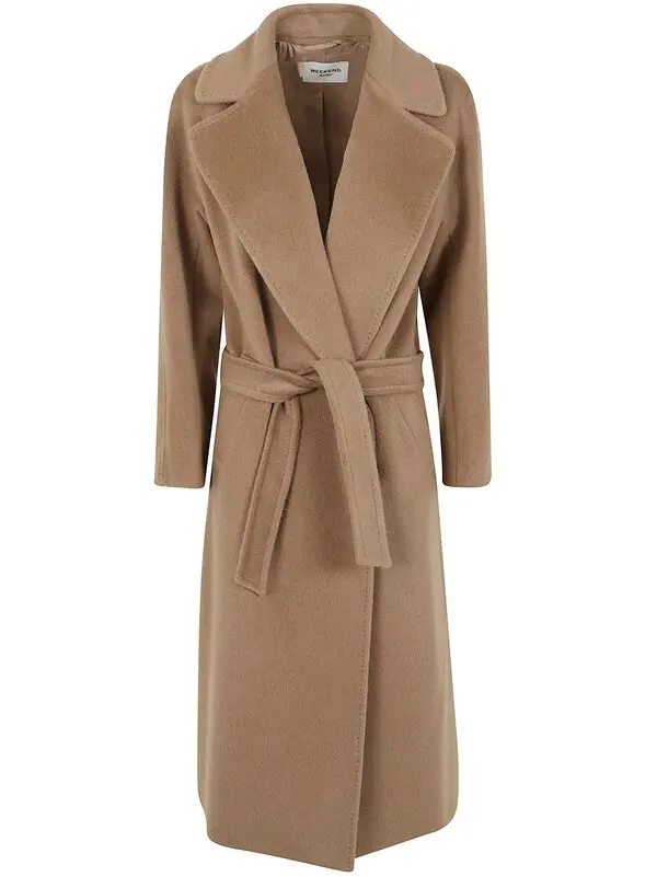 Max Mara Coat Belted "wkd Tempera