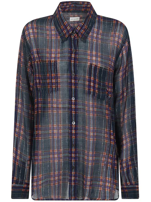 Dries Van Noten Shirt Plaid "cheers