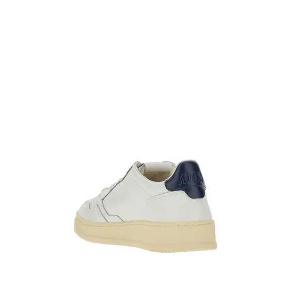 AUTRY Medalist Low Leather Snekars - White