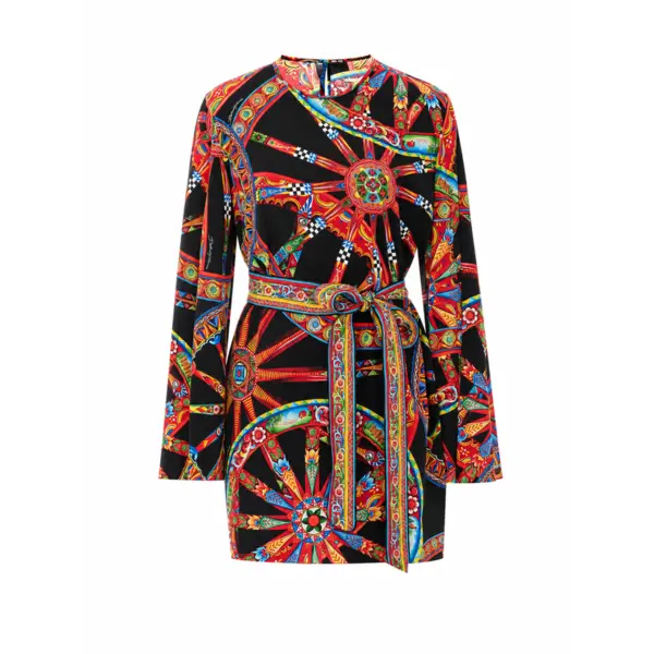 Dolce & Gabbana Carretto Print Dress - Multicolor