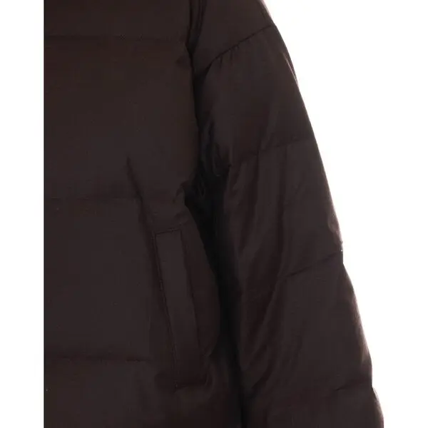 YVES SALOMON Doudoune Down Jacket - Brown