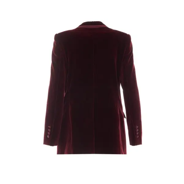 Dolce & Gabbana Single Breasted Velvet Jacket