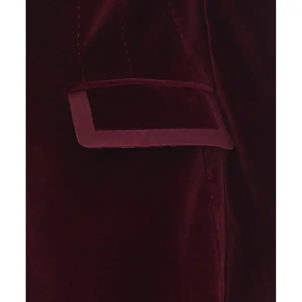 Dolce & Gabbana Single Breasted Velvet Jacket