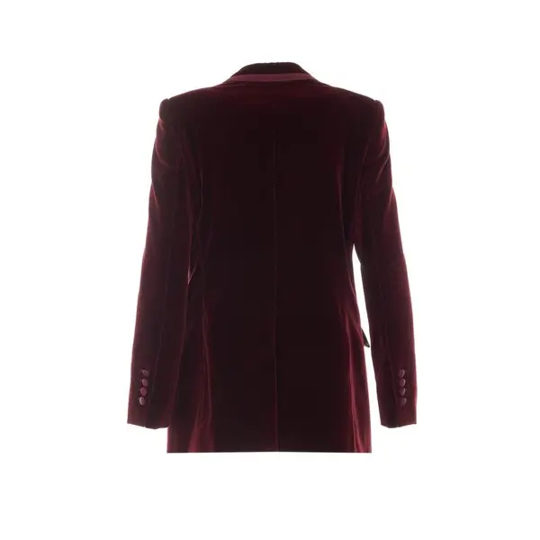 Dolce & Gabbana Velvet Single Breasted Jacket