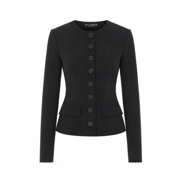 Dolce & Gabbana Wool Jacket - Black