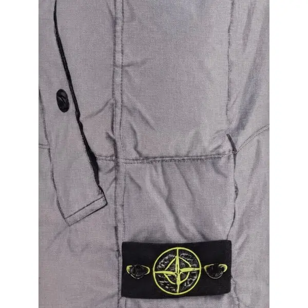 Stone Island Grey Jackets Waistcoats & Gilets