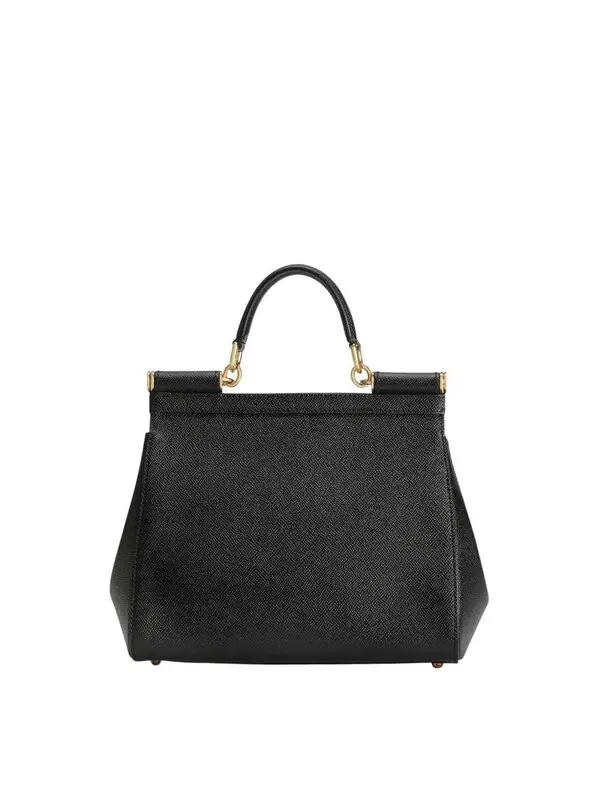 Dolce & Gabbana Large Sicily Tote Bag - Black