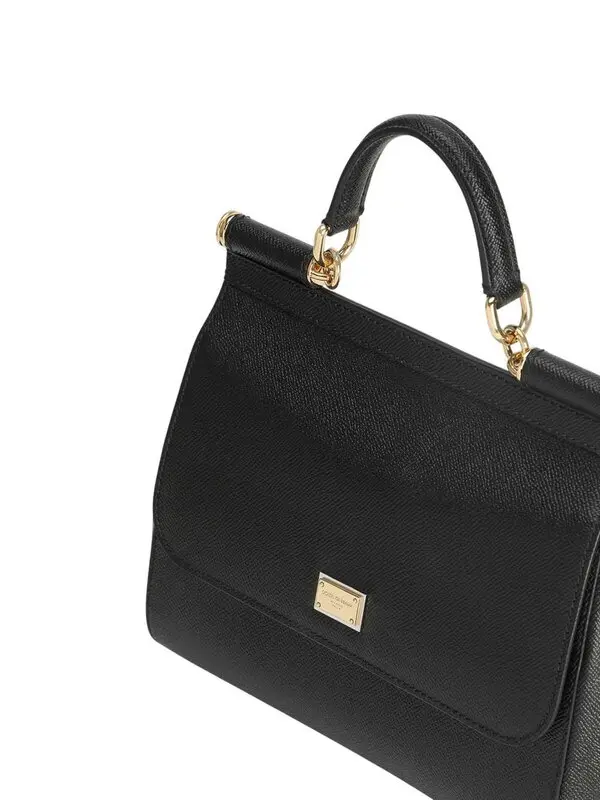 Dolce & Gabbana Large Sicily Tote Bag - Black