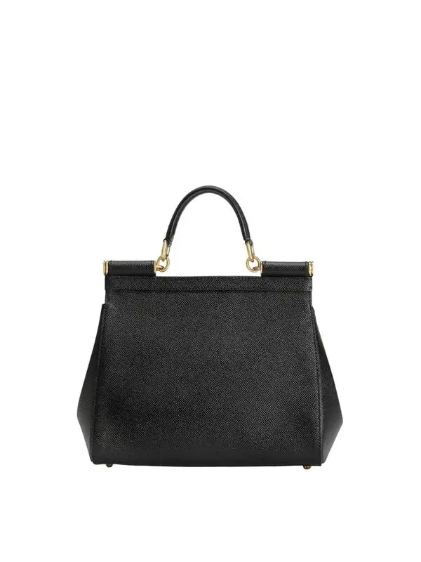Dolce & Gabbana Large Sicily Tote Bag - Black