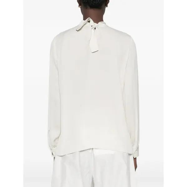 Giorgio Armani Neutrals Tops Blouses