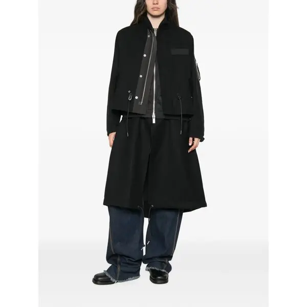 Sacai Coats Military Coats