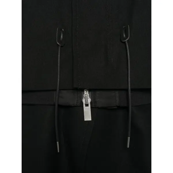 Sacai Military Coat - Black