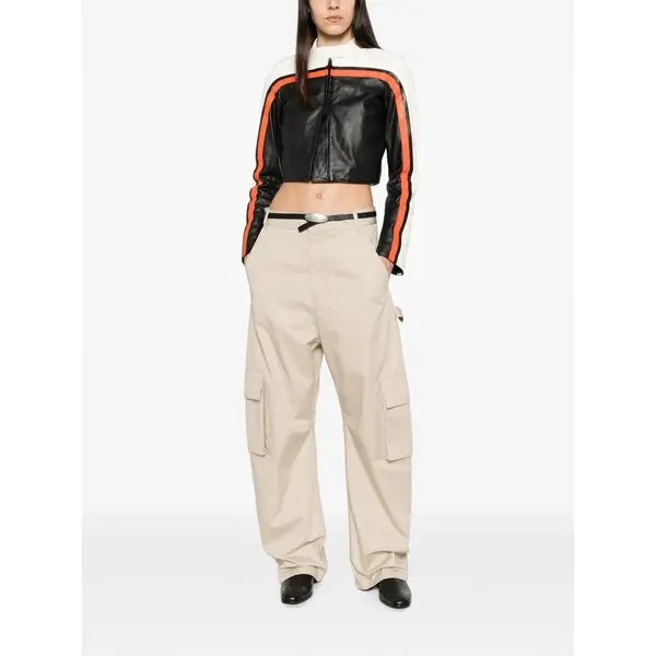 Balenciaga Neutrals Trousers Straight Trousers